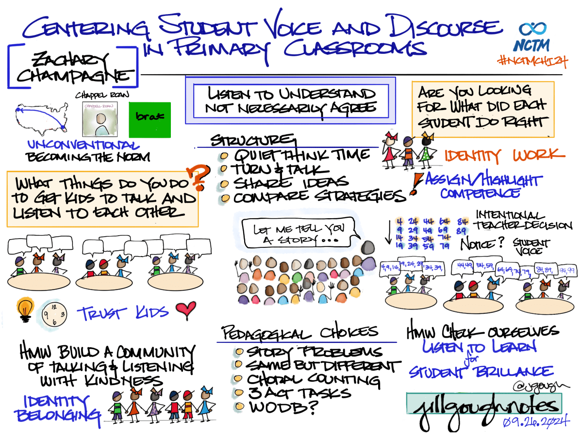 Centering Student Voice and Discourse in Primary Classrooms with ...